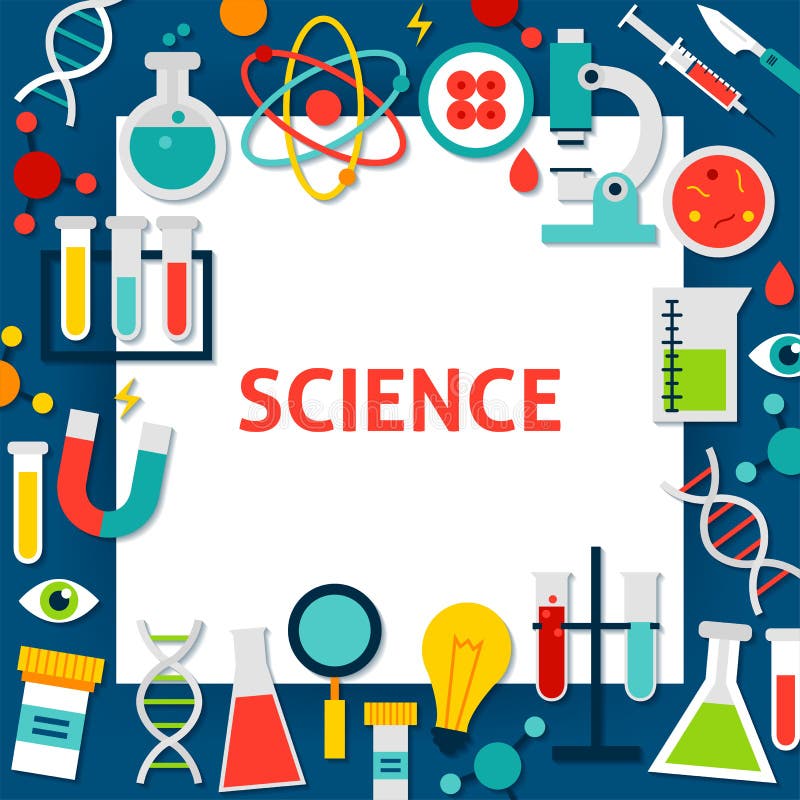 Science Paper Template stock vector. Illustration of laboratory - 147048741