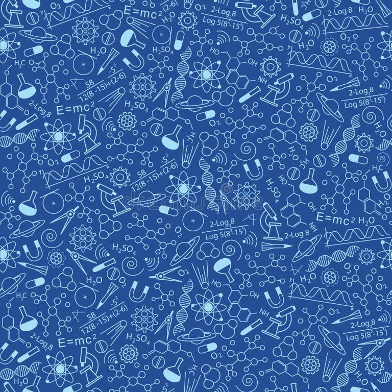 Science pattern stock vector. Illustration of magnetism - 30601251