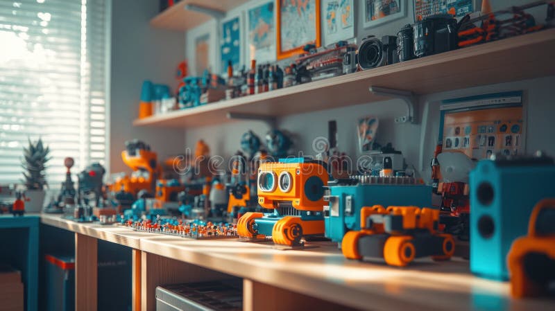 Various Science Project Kits Stock Illustrations – 5 Various Science ...