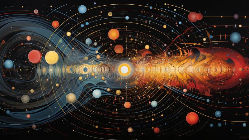 Science and Research Abstract Background, Symbolize the Pursuit of ...