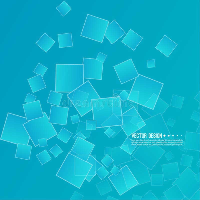 Science and Research Concept. Stock Vector - Illustration of blue ...