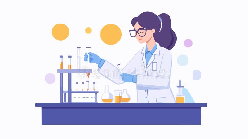 Female Chemist Stock Illustrations – 3,858 Female Chemist Stock ...