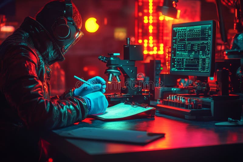 Science, Research, and Hands-on Work in the Lab with a Notebook and ...