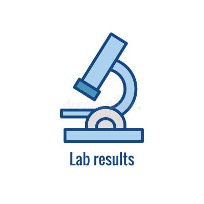 Science and Research Icon with One Part of the Scientific Process Stock ...