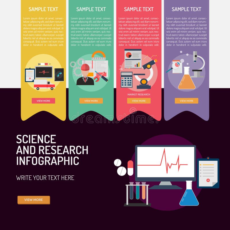 Operational Research Infographic Stock Vector - Illustration of book ...
