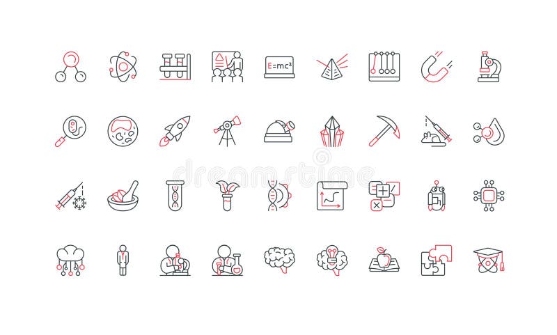 Experiment Icon Set Stock Illustrations – 50,347 Experiment Icon Set ...