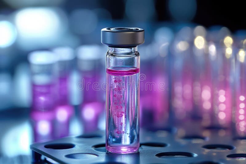 Science Research - Test Tube Samples Stock Image - Image of test ...