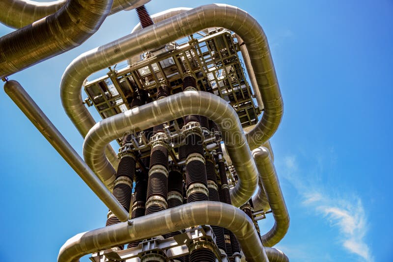 Science Setup Cascade Transformers Stock Image - Image of moscow ...