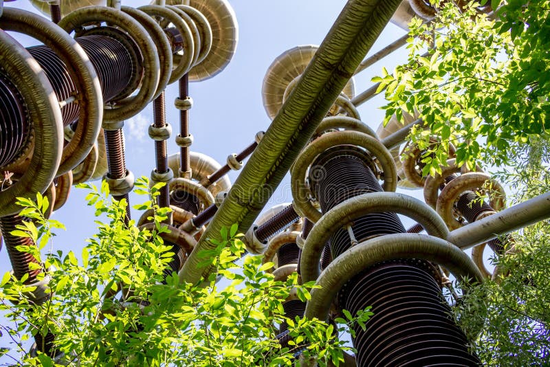 Science Setup Cascade Transformers Stock Image - Image of moscow ...