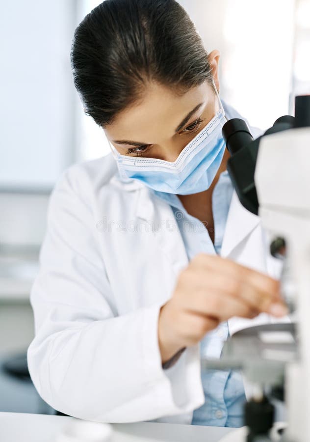 Science is Simply Common Sense at Its Best. a Young Scientist Using a ...