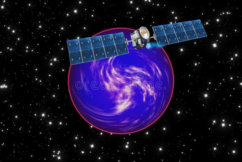 A Science Space Satellite Observes a Potentially Habitable Planet.the ...