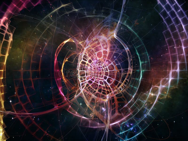 Science of Space stock illustration. Illustration of communication ...