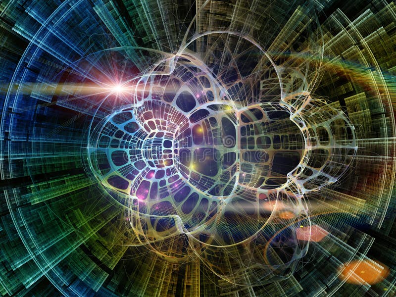 Science of Space stock illustration. Illustration of research - 192306764