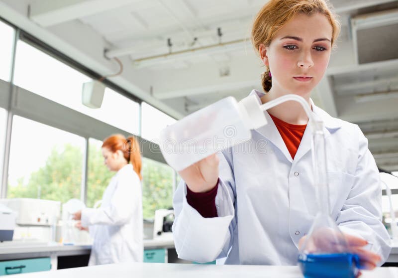Science students working stock image. Image of analysis - 21247241