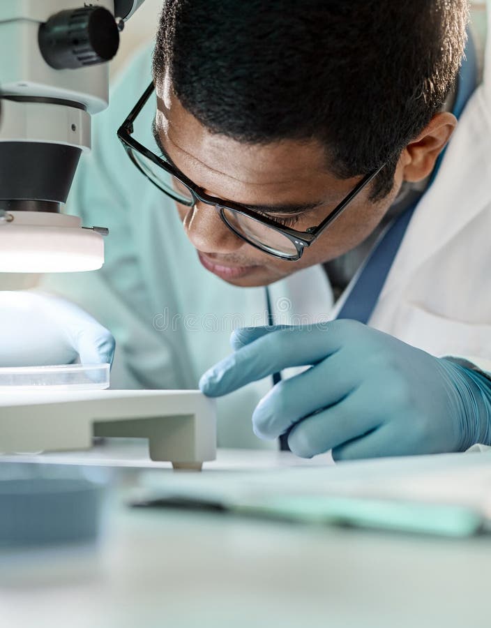 Science is Such a Fascinating Field. a Young Scientist Using a ...