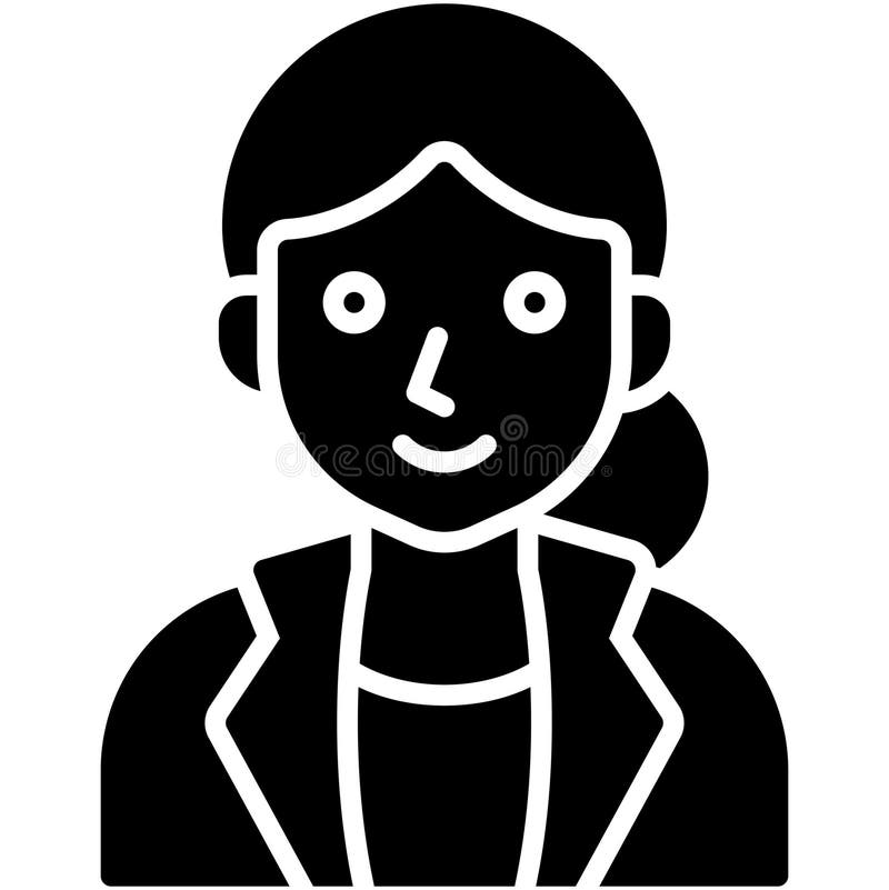 Science Teacher Icon, High School Related Vector Illustration Stock ...