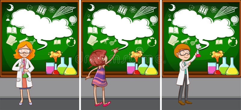 Science Teachers Teaching Stock Illustrations – 207 Science Teachers ...