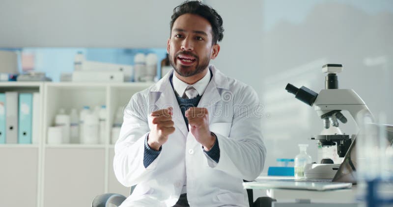 Science, Teaching and Man in Lab Talking for Educational Lesson ...