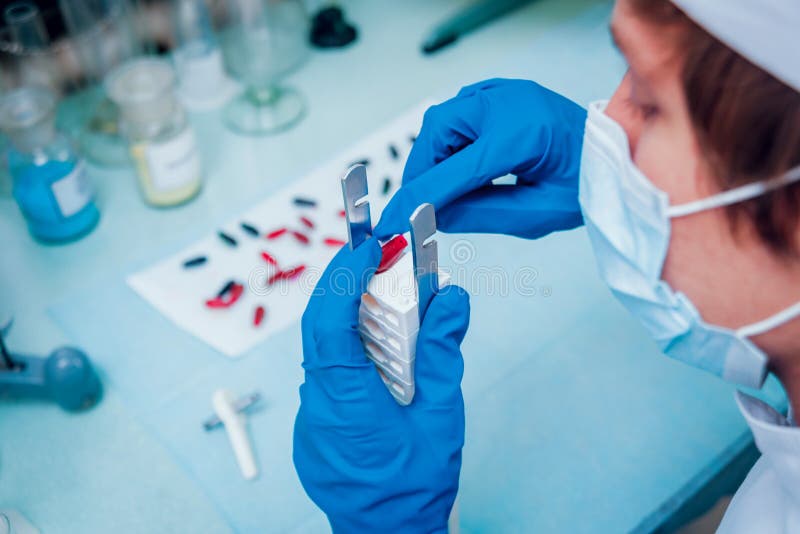 Science Technician at Work in the Laboratory. Stock Photo - Image of ...