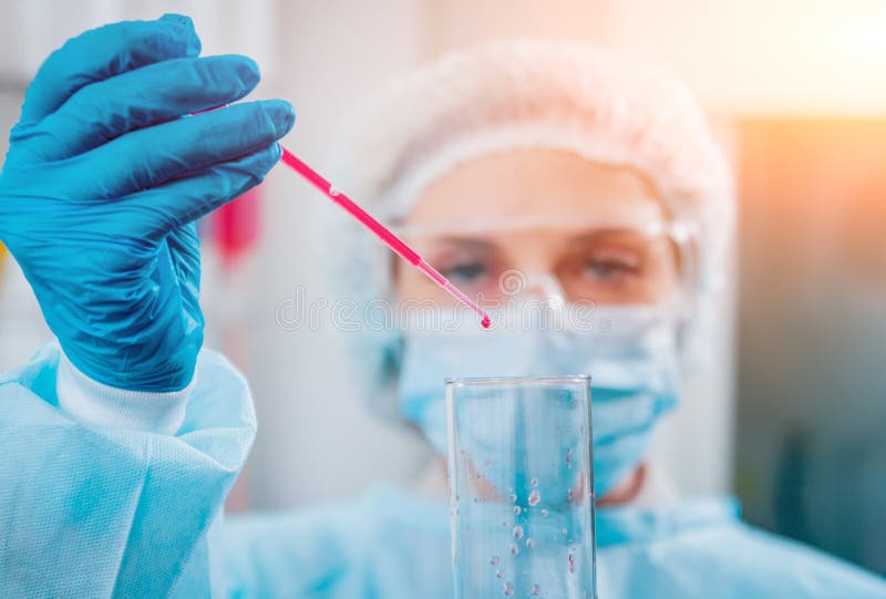 Science Technician at Work in the Laboratory. Stock Photo - Image of ...