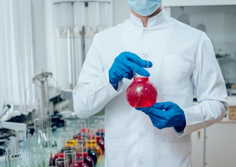 Science Technician at Work in the Laboratory. Stock Photo - Image of ...