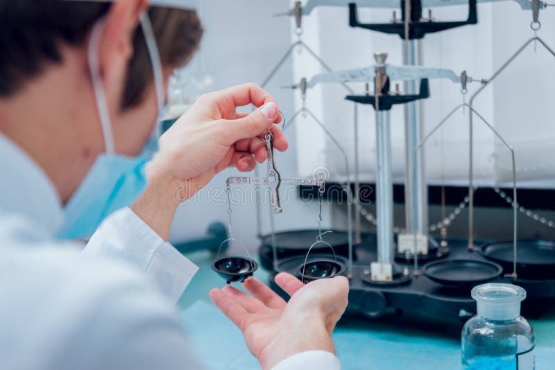 Science Technician at Work in the Laboratory. Stock Photo - Image of ...