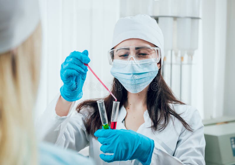 Science Technician at Work in the Laboratory. Stock Photo - Image of ...