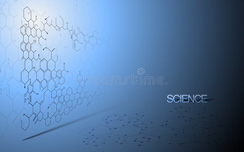 Science Technology Abstract Background Stock Vector - Illustration of ...