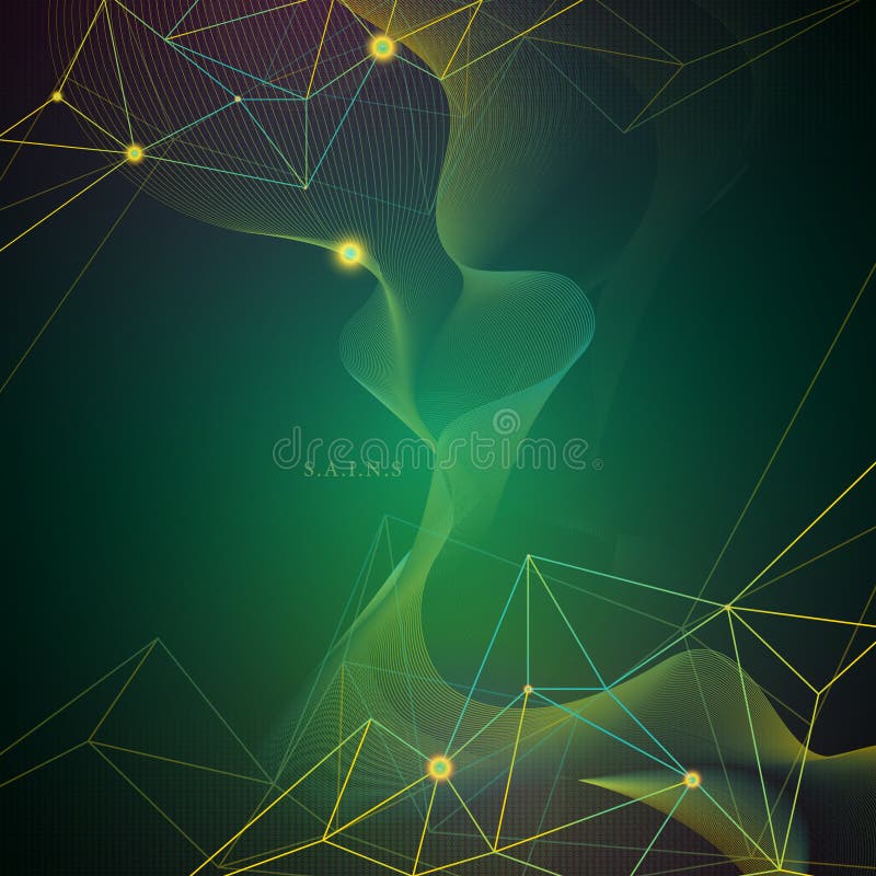 Science Technology Background Design. Stock Vector - Illustration of ...