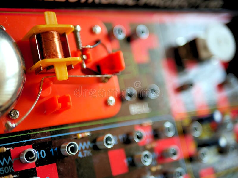 Science and Technology Electrical Circuit Board Education Stock Photo ...