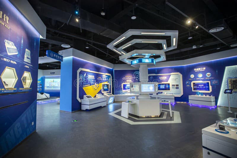 Science and Technology Exhibition Hall Science Application Editorial ...