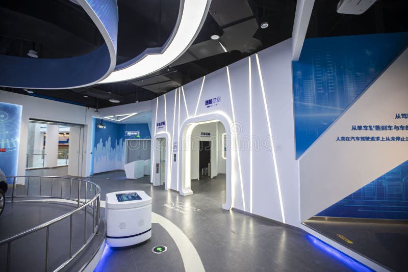 Exhibition Hall Exhibits in the Science and Technology Museum Editorial ...