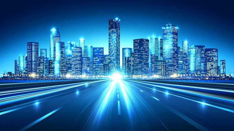 Science and Technology Futuristic Abstract Stock Photo - Image of ...