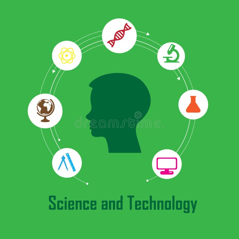 Science and technology stock illustration. Illustration of discovery ...