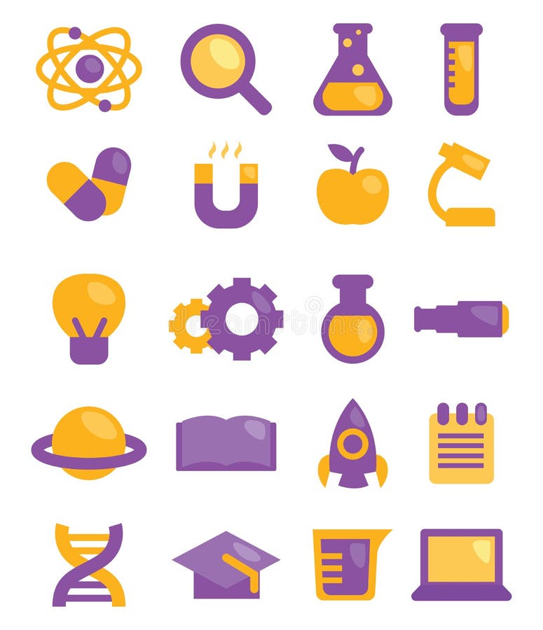 Science technology, icon stock vector. Illustration of graphic - 258929668