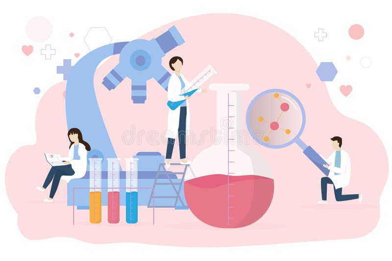 The Science and Technology Laboratory Vector Illustration Concept Stock ...