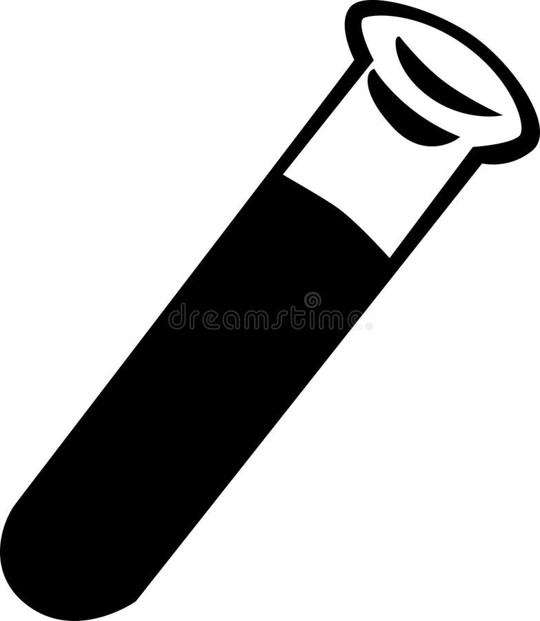 Science Test Tube Vector Illustration Stock Vector - Illustration of ...