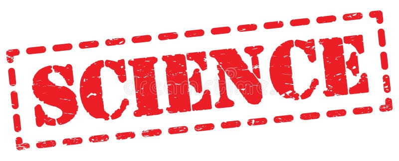 SCIENCE Text Written on Red Stamp Sign Stock Illustration ...