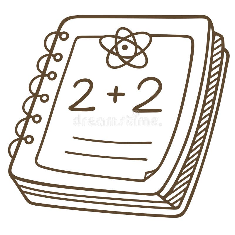 Notebook Math Cover Stock Illustrations – 2,190 Notebook Math Cover ...