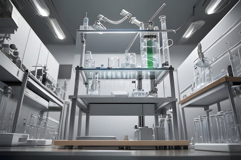 Science Tool or Laboratory Setting Can Show Stock Illustration ...