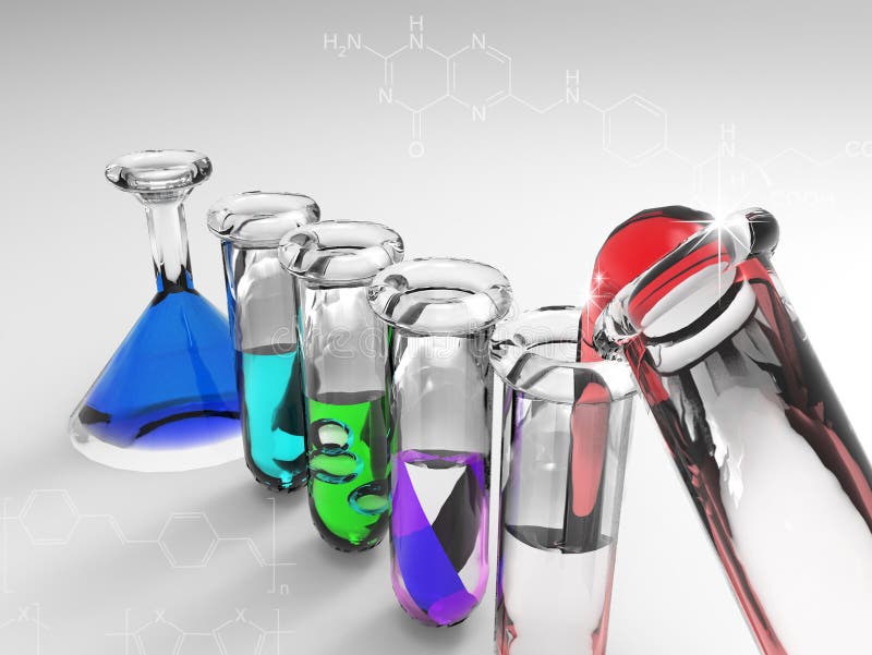 Science tube stock illustration. Illustration of research - 40933903