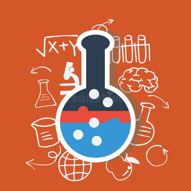 Science tube diagram stock illustration. Illustration of block - 57648398