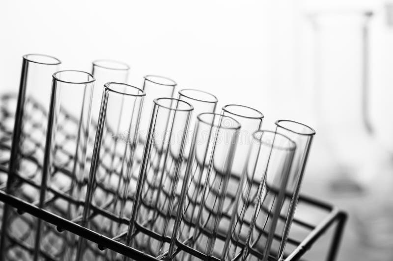 Science Tubes Arranged on the Shelf Stock Image - Image of tube ...