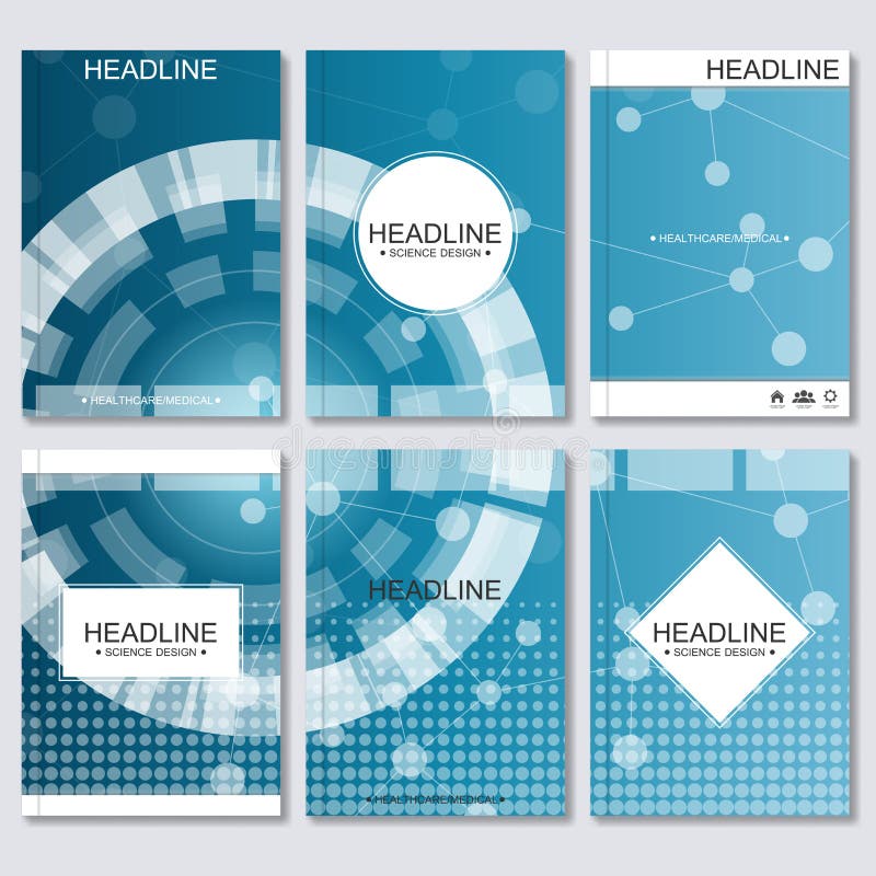 Science Vector Background. Modern Vector Templates for Brochure, Flyer ...