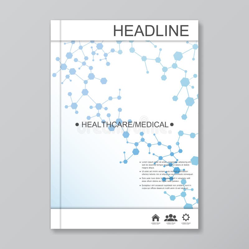 Science Vector Background. Modern Vector Templates for Brochure, Flyer ...