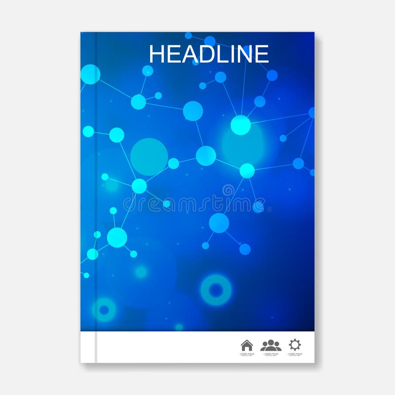 Science Vector Background. Modern Vector Templates for Brochure, Flyer ...