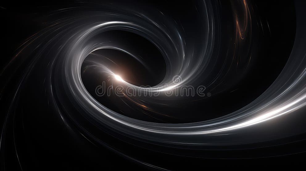 Science Void Gravity Abstract Stock Illustration - Illustration of ...