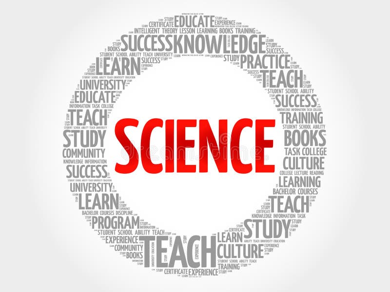 SCIENCE word cloud stock illustration. Illustration of collage - 199601181