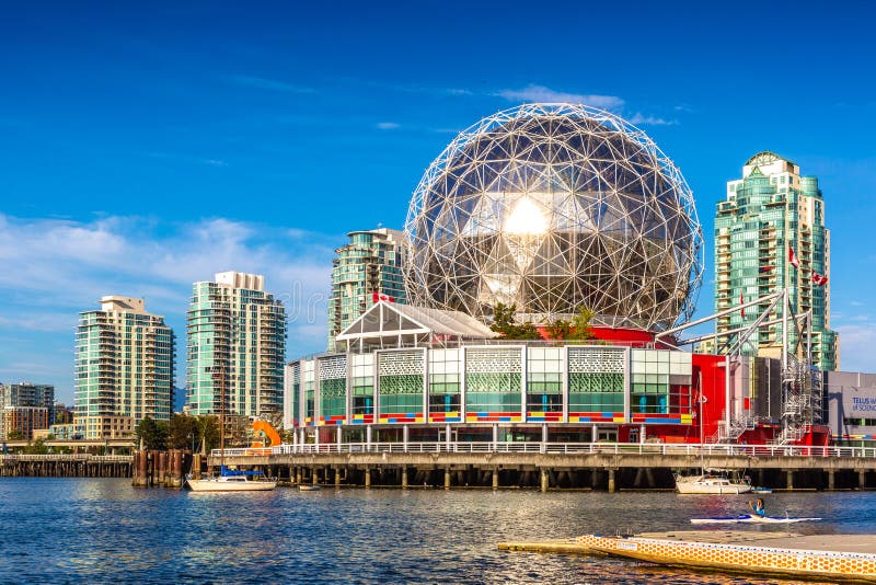 Science World in Vancouver editorial stock image. Image of canada ...