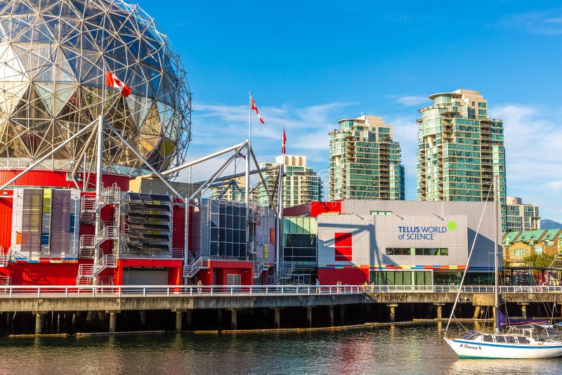 Science World in Vancouver editorial image. Image of architecture ...